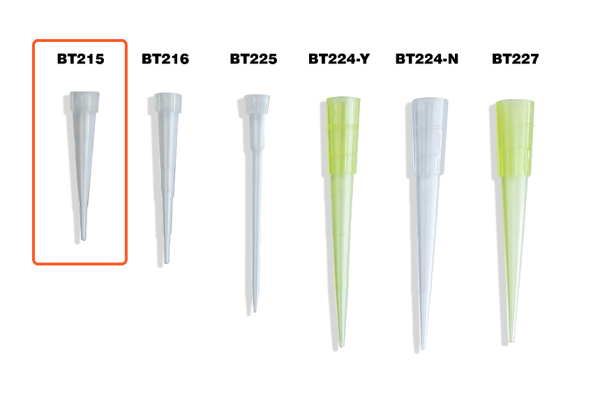0.1-10ul Micro Tips, Short, 1000/Pack, Sterile